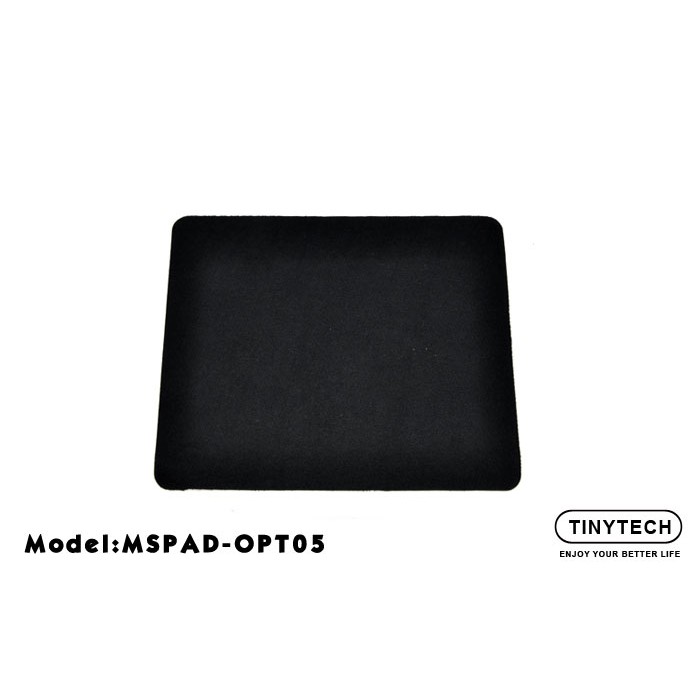 TINYTECH BLACK COLOR MOUSE PAD (MSPAD-OPT05) | Shopee Malaysia