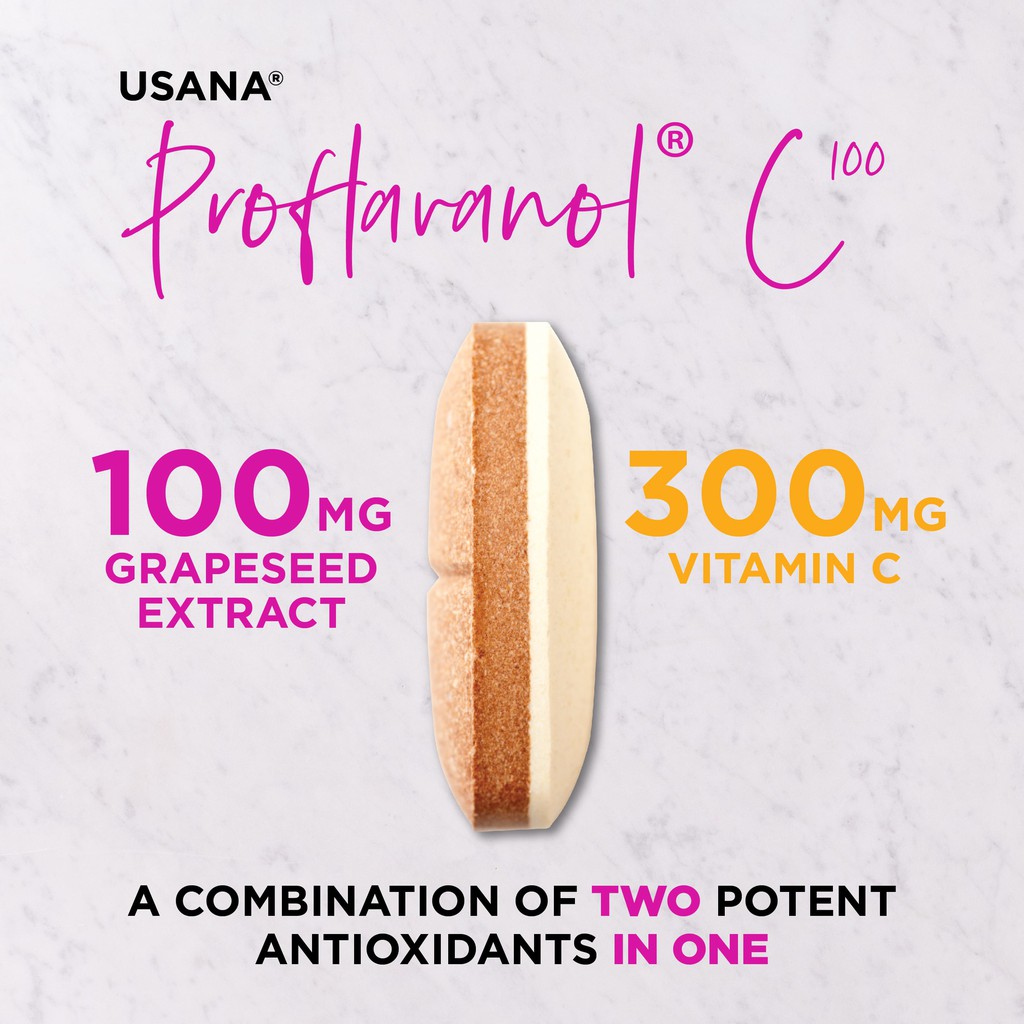 USANA Proflavanol C100 葡萄籽精华 C100 (Vitamin C blend and grape seed ...