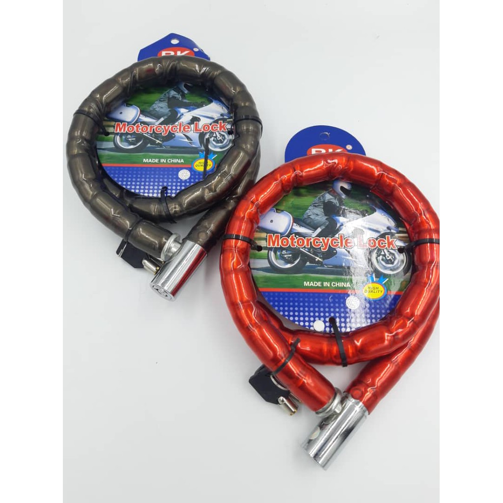 100CM Heavy Duty Lock Kunci Rantai Mangga Motor Basikal Pagar Rumah ...