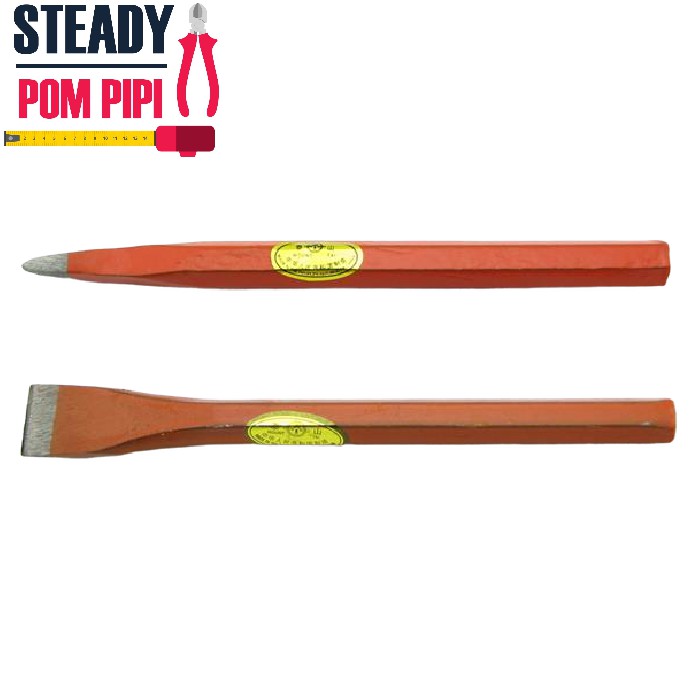 12" CONCRETE CHISEL (FLAT / POINTED) / PAHAT KONKRIT / PAHAT BATU ...