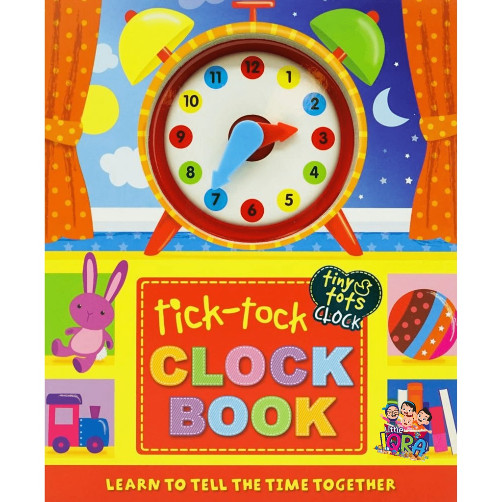 Tiny Tots : Tick-Tock Clock Book | Shopee Malaysia
