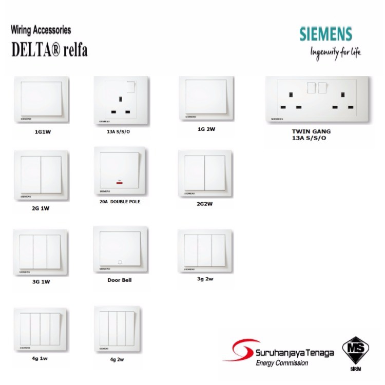 Siemens Switches Delta Relfa Series | Shopee Malaysia