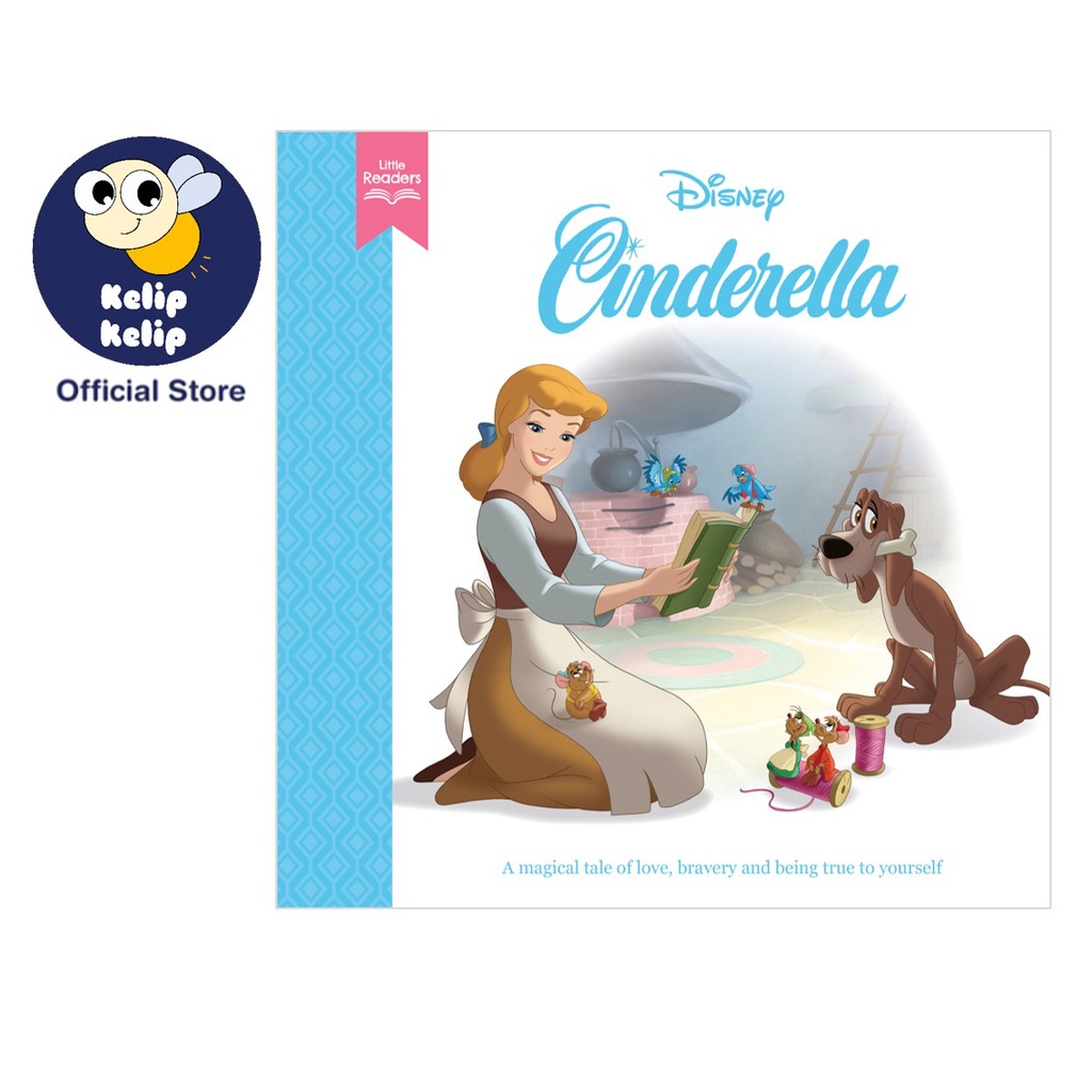 Disney Princess Cinderella Little Readers Hardcover Storybook For Kids ...