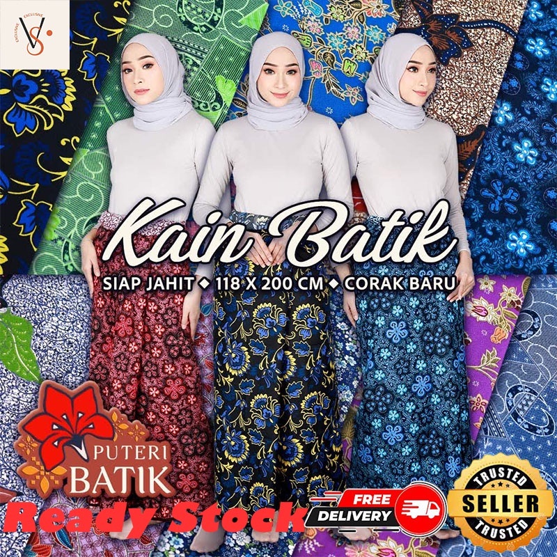 Women Puteri Batik Kain Sarung Batik Halus @ 2587 | Shopee Malaysia