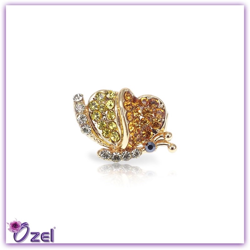OZEL BROOCH G 38066 - Butterfly Baby Brooch (PIN-304) | Shopee Malaysia