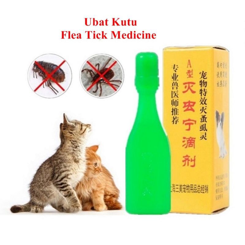 UBAT KUTU Flea Tick Medicine 2.5ml | Shopee Malaysia