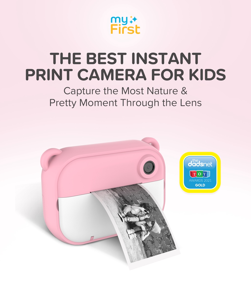 myFirst Camera Insta 2 -12MP Instant Print Camera for Kids Thermal ...