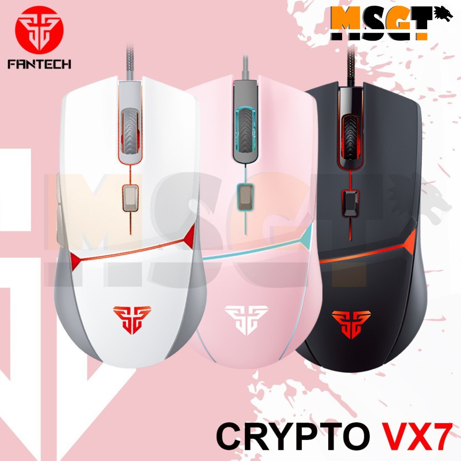 Fantech VX7 Crypto, Pro Lightweight Gaming Mouse | Shopee Malaysia