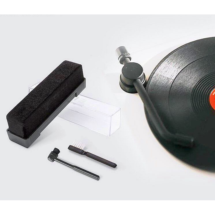 3-in-1 Anti-Static Clean Vinyl Record Turntable Surface Cleaning Stylus ...