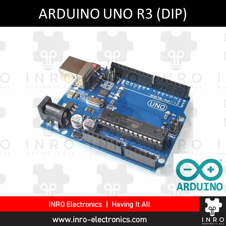 Arduino UNO R3 | DIP package microcontroller | Compatible version ...