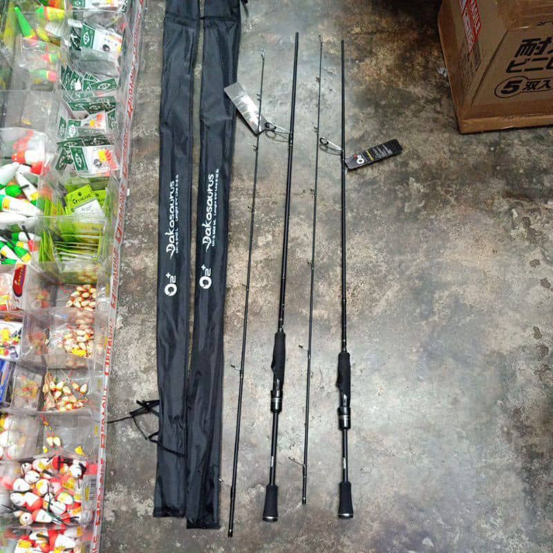 🎉🎉🎉O2 PLUS NEW DESIGN DAKOSAURUS DK-S SPINNING ULTRA LIGHT ROD🎉🎉🎉 ...