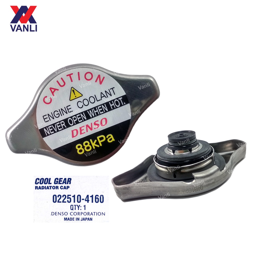 DENSO Genuine Radiator Cap 0.9/1.1 Small/Big Head - 88kPa/108kPa ...