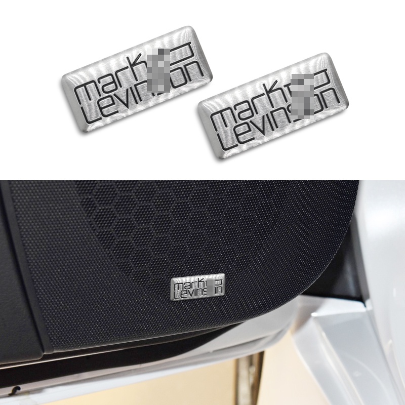 Car audio metal Sticker Mark Levinson Auto speaker label Lexus IS es ...