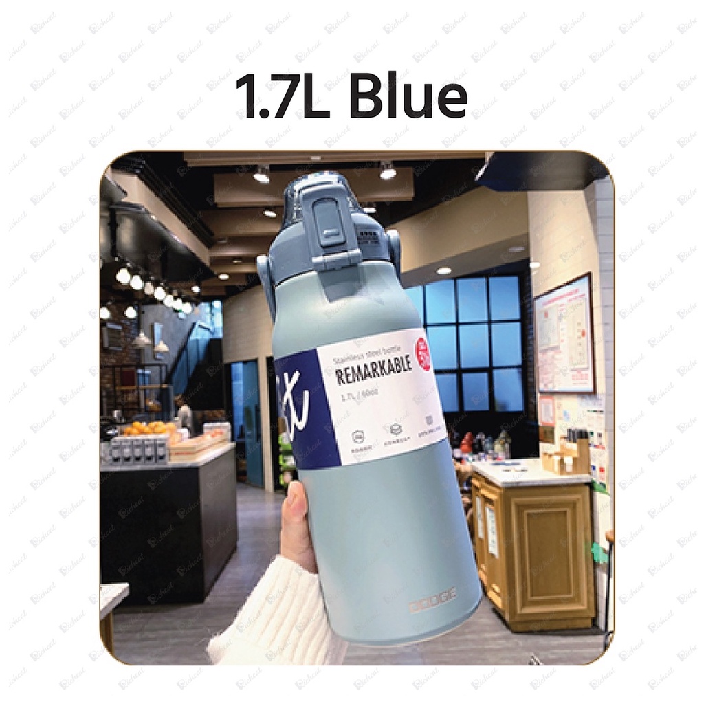 Thermos Bottle Double-Layer Termos Stainless Steel Botol Vacuum Flask ...