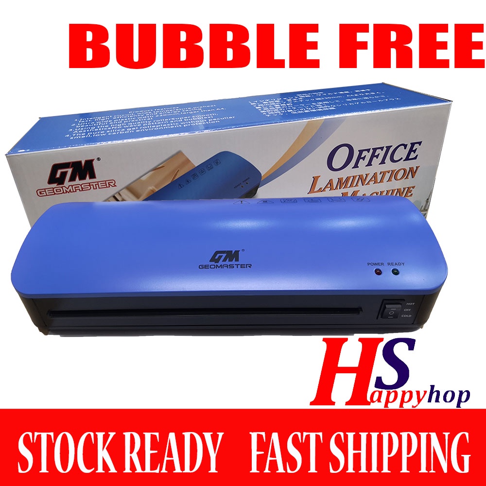 School Laminator Machine ( fully blue color ) Laminator- A4 | Shopee ...