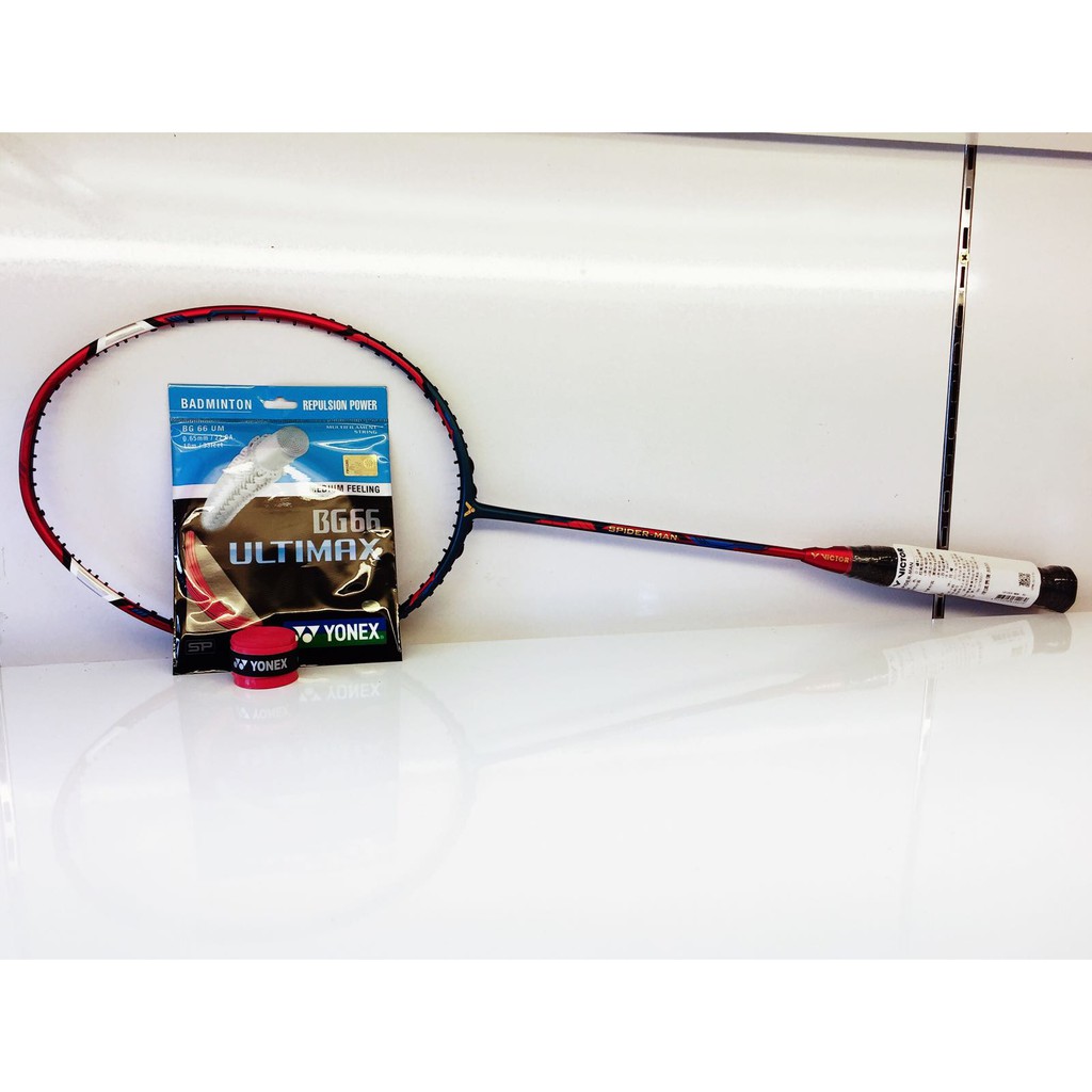 Victor Spider-Man Limited Edition Badminton Racket | Shopee Malaysia