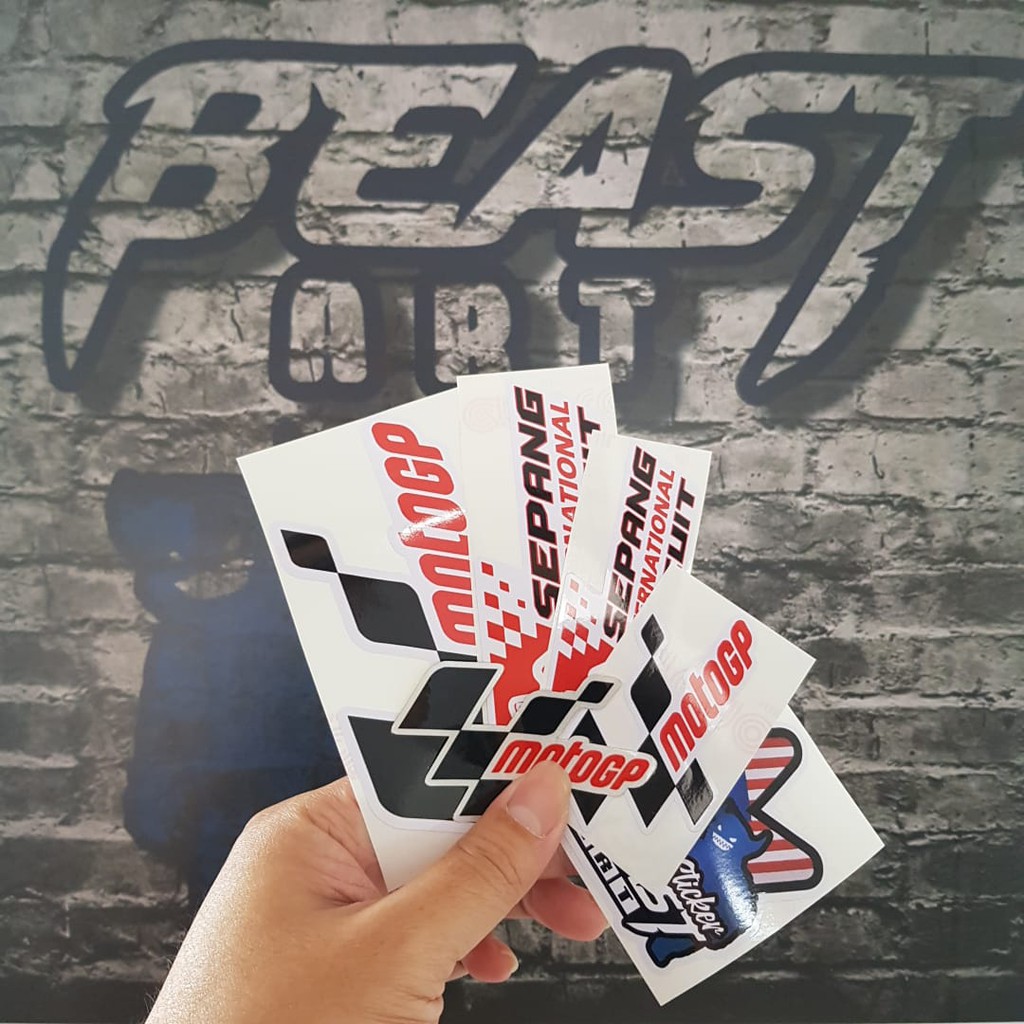 MOTOGP / SEPANG / STICKER MOTOGP / MOTOGP REFLECITVE / STICKER BEAST ...