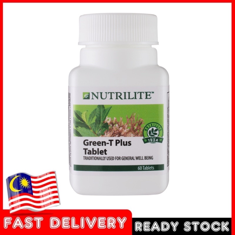 🇲🇾Ready Stock🇲🇾 Amway Nutrilite Green-T Plus Tablet FIGHT FAT, TAKE T ...