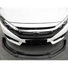 HONDA 2016-2019 CIVIC FC FRONT LIP-CARBON LOOK | Shopee Malaysia
