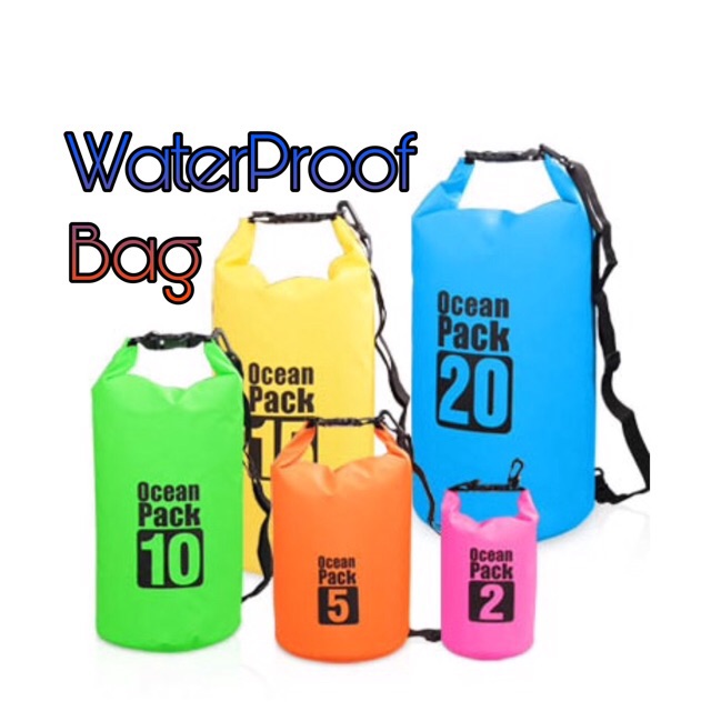 On Stock!🔥 Ocean Pack Dry Bag Waterproof Storage Bag (2L/10L/15L/20L ...