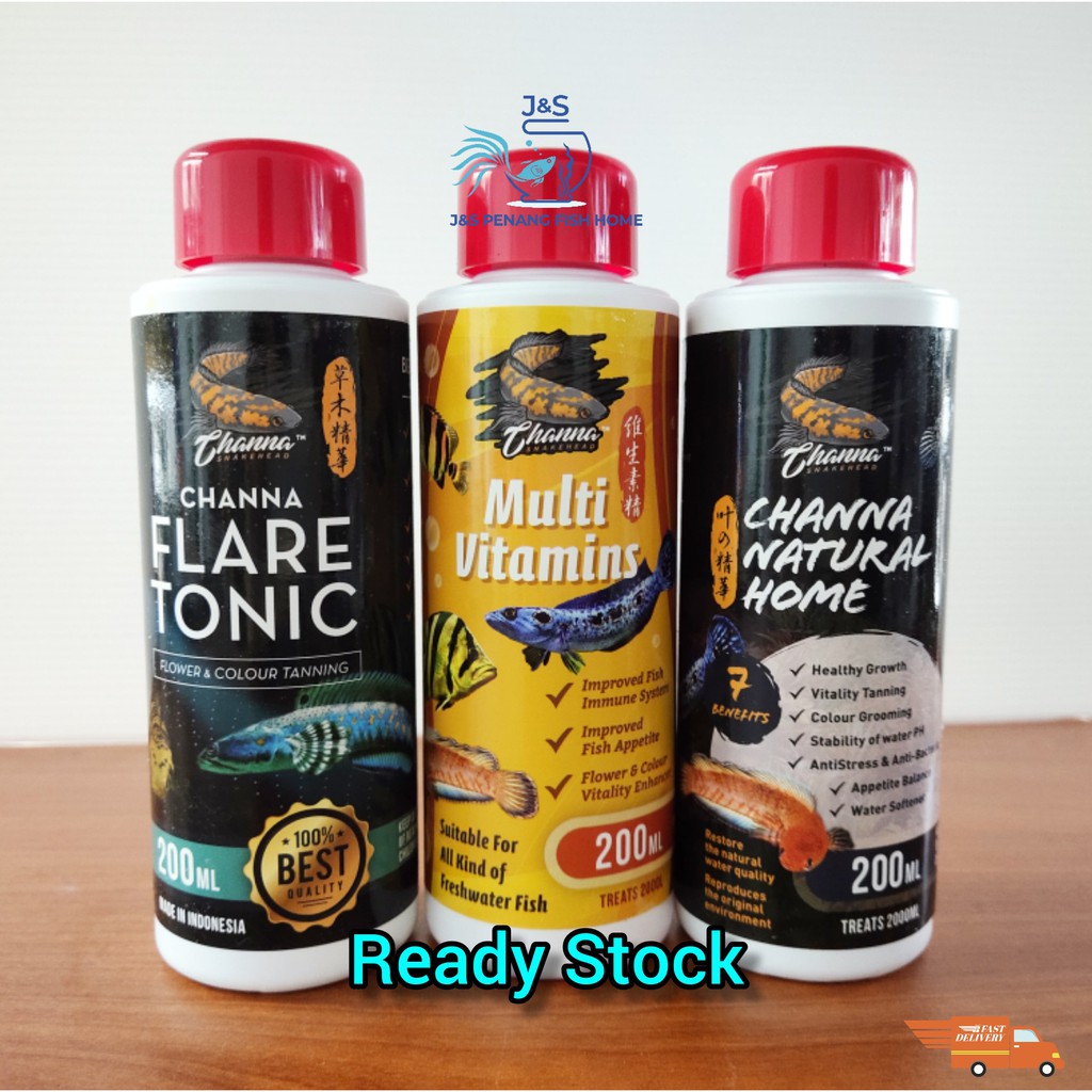【Ready Stock】Channa Flare Tonic / Channa Multi Vitamins / Channa Natural Home 200ml | Shopee ...
