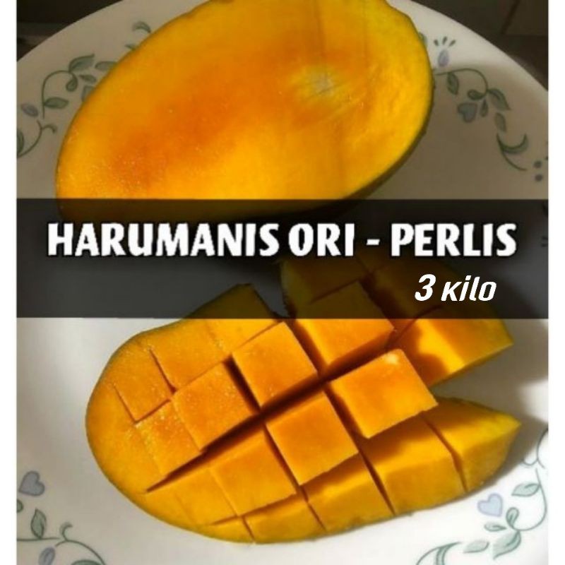⚡ Mangga Harum Manis PERLIS. Pelam Harumanis SEDAP. Gred Baik 3kg 2kg | Shopee Malaysia