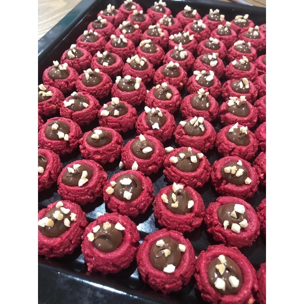 Nutella pod red velvet 100%butter nutella 16pcs | Shopee Malaysia