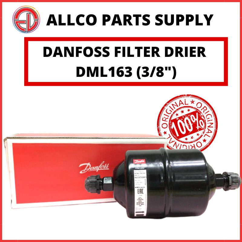REFRIGERATION DANFOSS FILTER DRIER DML163 (3/8") [LOCAL READY STOCK ...