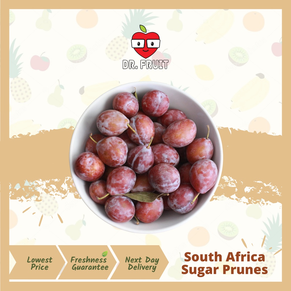 South Africa Sugar Prune Plum 500g -1box | Dr.fruit 南非甜蜜枣 | Shopee Malaysia