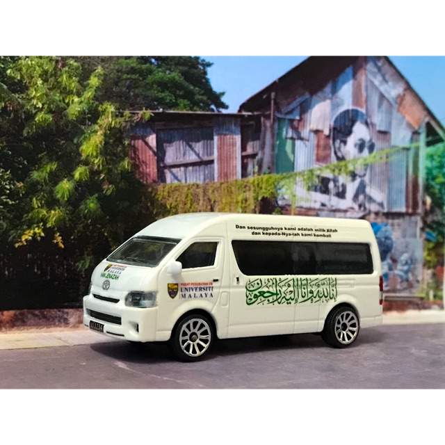 Majorette Toyota Hiace Van Jenazah | Shopee Malaysia