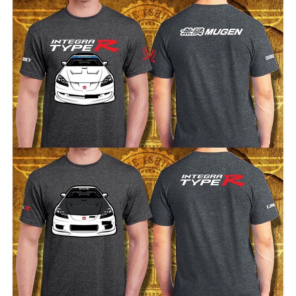 Honda Integra DC5 Mugen TYPE R *C1 (White+ Dark Heather Tshirt ...