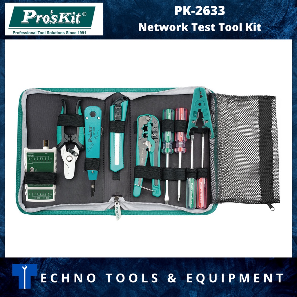 Pro'sKit PK-2633 Network Test Tool Kit | Shopee Malaysia