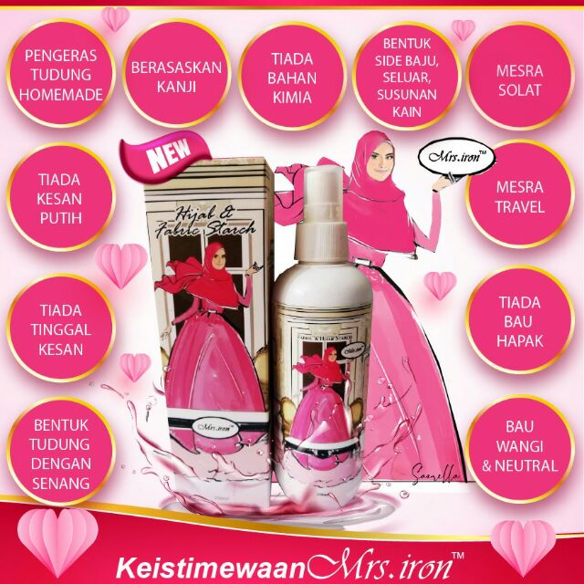 MRS IRON TUDUNG SPRAY 250ml | Shopee Malaysia