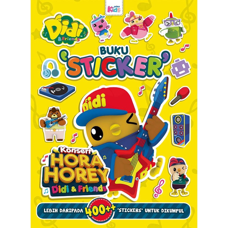 Buku Sticker Didi and Friends Kanak-Kanak: Konsert Hora Horey Didi ...
