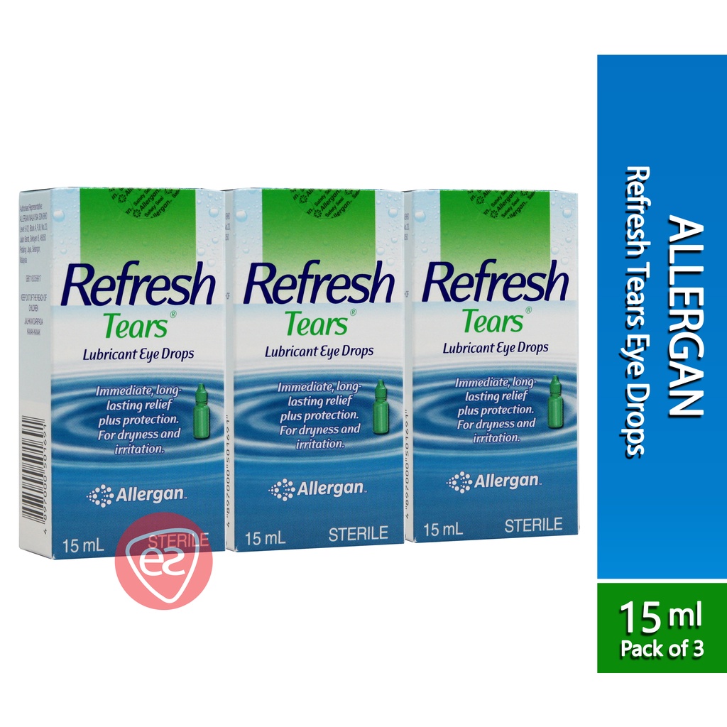 (EXP 02.2024) ALLERGAN REFRESH TEARS LUBRICATING EYE DROPS ( 15ML ...
