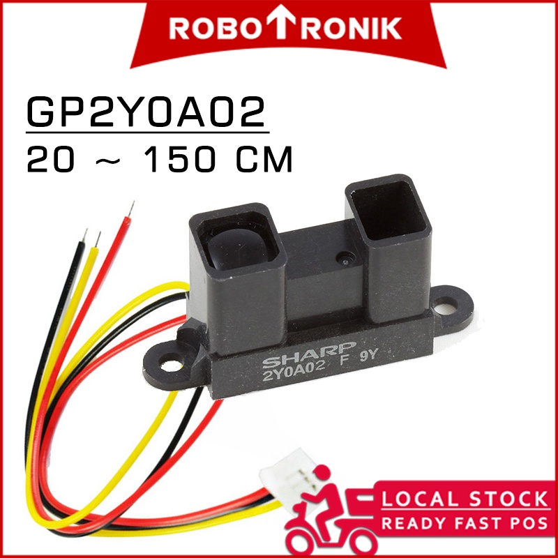 Infrared Distance Measure Sensor Sharp Gp2y0a21 10 80cm Gp0a41 4 30