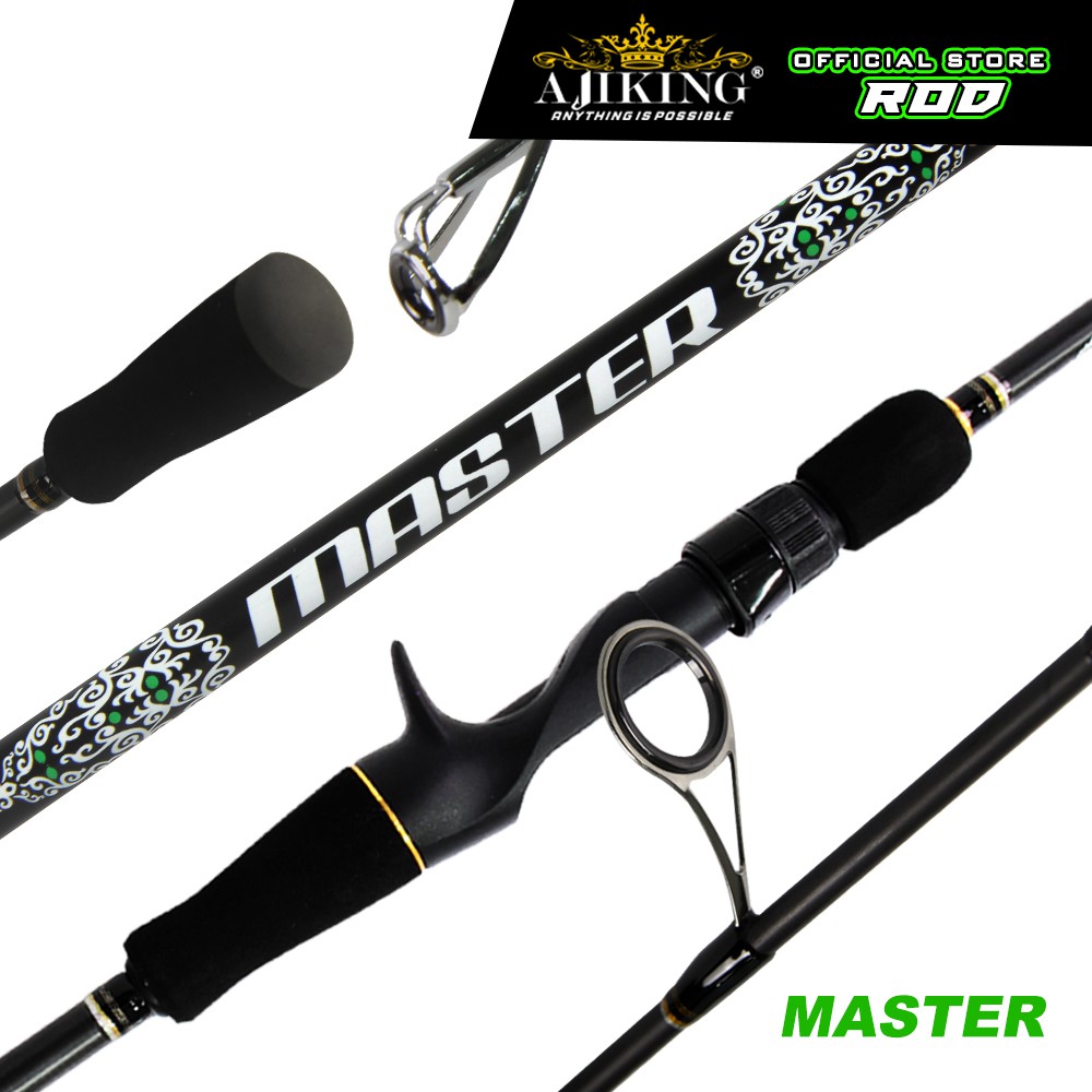 (5'6ft-6'6ft) Ajiking Master Casting Fishing Rod | Shopee Malaysia