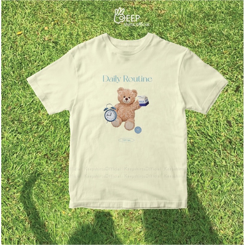 Daily Routine Super Cute Bear Eyebrows Cotton1 Soft Vanilla Cream Color ...