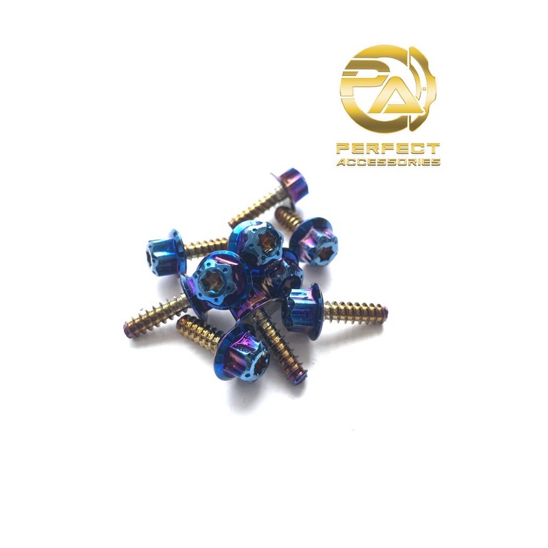 (1Biji) Titanium Screw Coverset Allen Key Bunga M5-15 Y15ZR LC135 ...