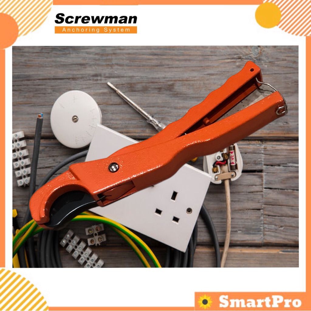 Screwman Heavy Duty Pvc Pipe Cutter Electrical Tool SC303 | Shopee Malaysia