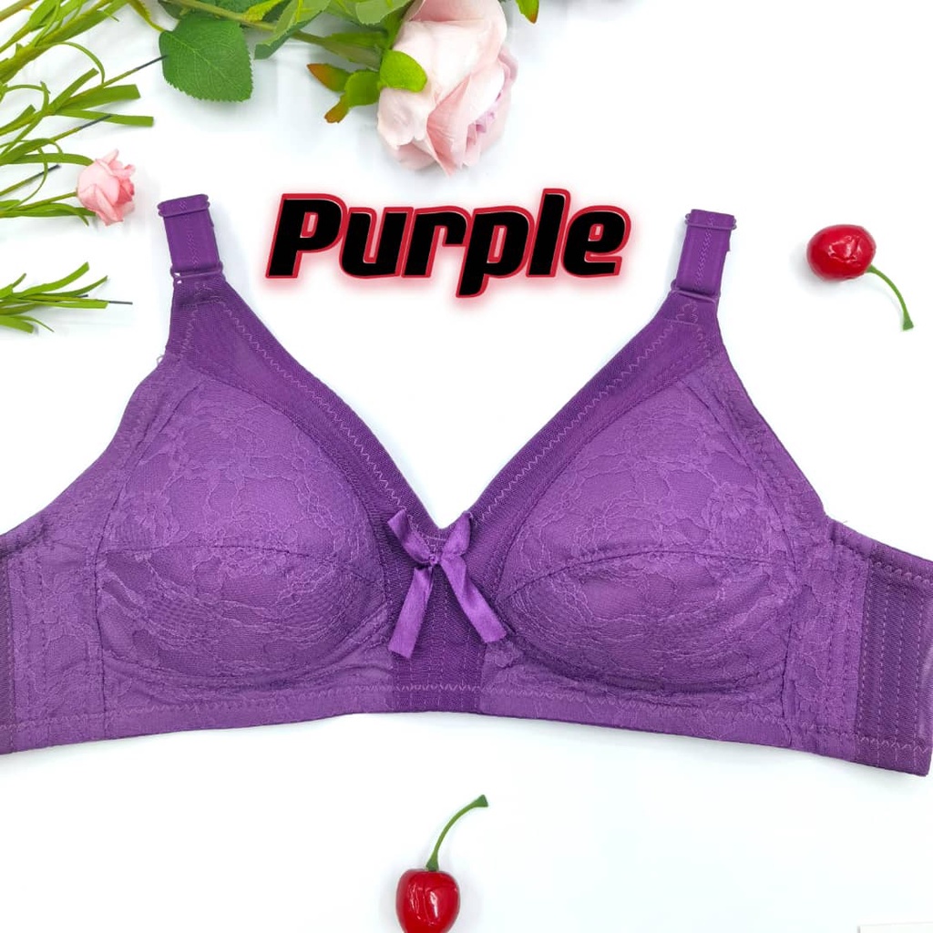 daiso Bra Women No Wired Plus Size Bra Wireless Bra Size 34~46 Span ...