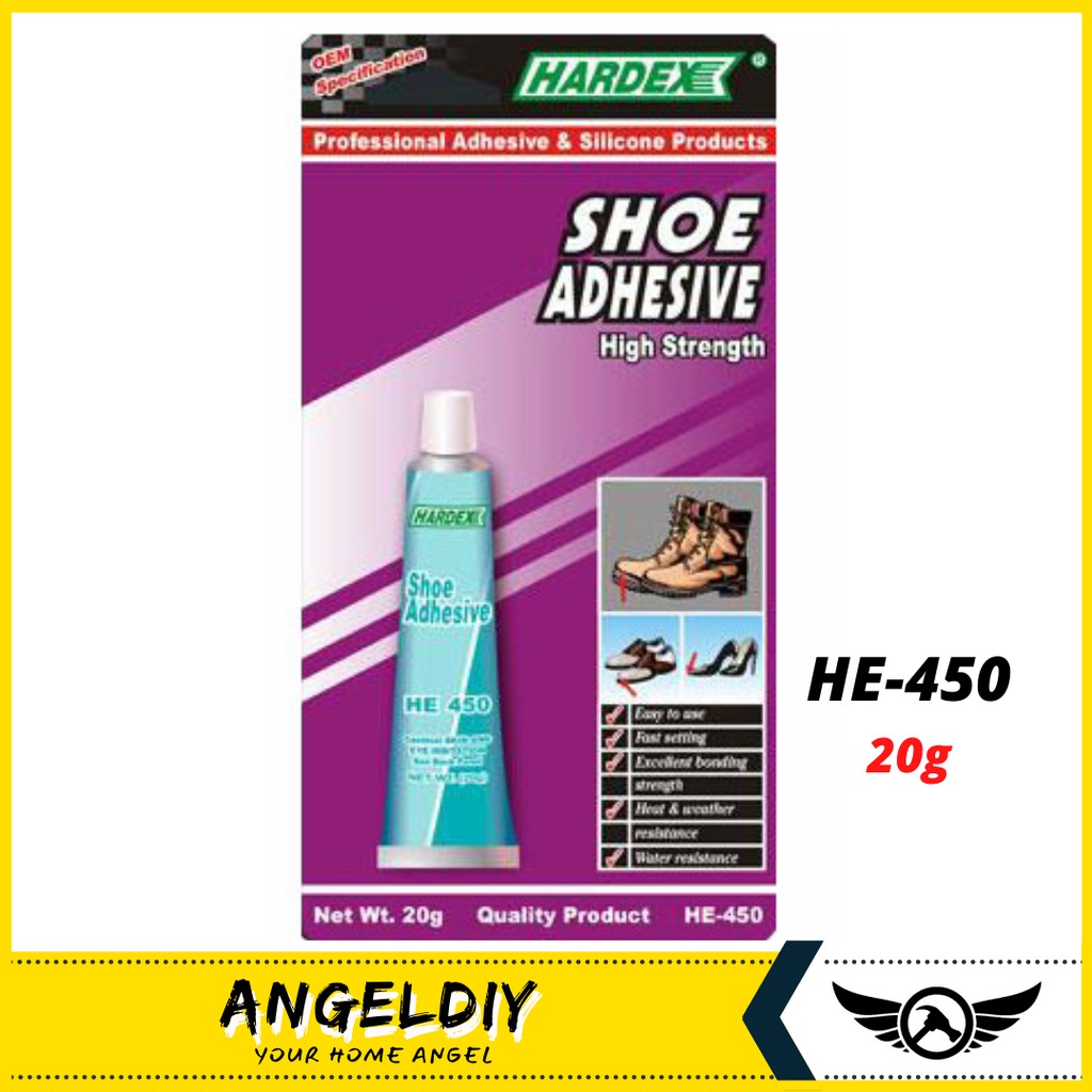 HARDEX 20G Shoe Adhesive HIgh Strength/Gam Kasut (HE-450) | Shopee Malaysia