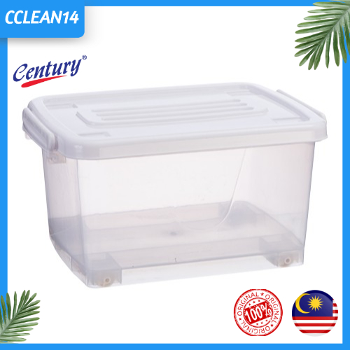 7992 CENTURY STORAGE BOX W/WHEEL 12L | Shopee Malaysia