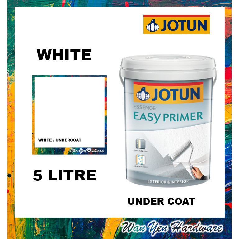 5 LITRES JOTUN ESSENCE EASY PRIMER ( UNDERCOAT ) ( LUAR ) | Shopee Malaysia
