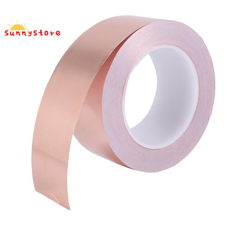Copper Foil Tape for EMI Shielding Conductive Adhesive for Electrical | Shopee Malaysia