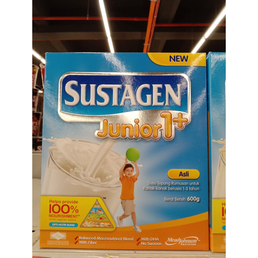SUSTAGEN JUNIOR 1+ ASLI/COKLAT 600G | Shopee Malaysia