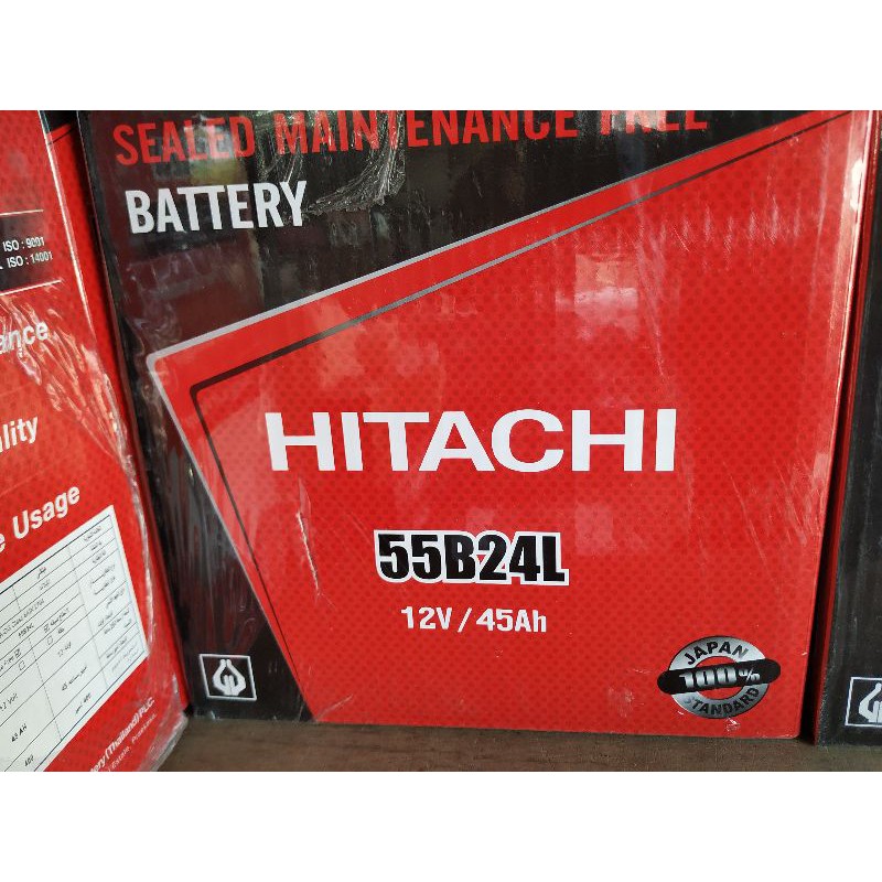 bateri kereta Hitachi Tuflong battery NS60L & NS60 60B24R&L | Shopee Malaysia
