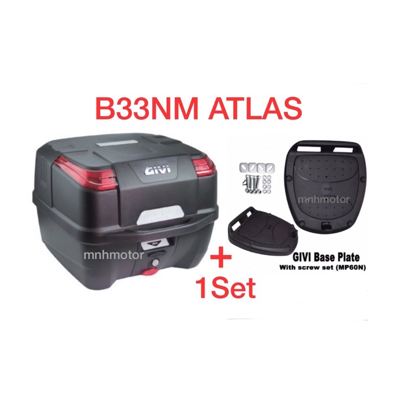 GIVI BOX B33NM B33 33 B33N2M ATLAS MONOLOCK 2022 New LP | Shopee Malaysia