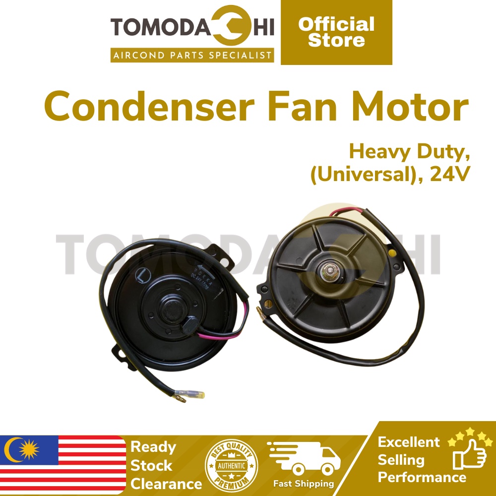 TOMODACHI Car Air Cond Condenser Aircond Fan Motor Universal 24V | Fan ...