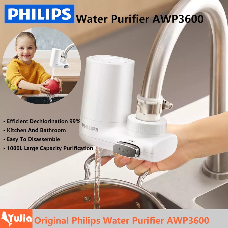 Original Philips Water Purifier AWP3600 Household Faucet Filter Tap ...